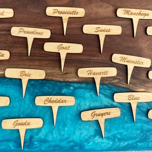 Charcuterie Tags - Serving Tags - Cheese Tags - Labels - Food Labels ...