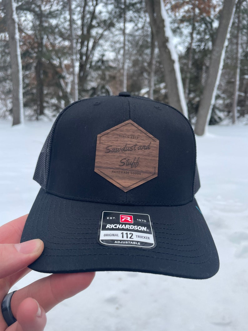 Set of 5 Custom Logo Patches for Hats Leatherette Patch - Etsy