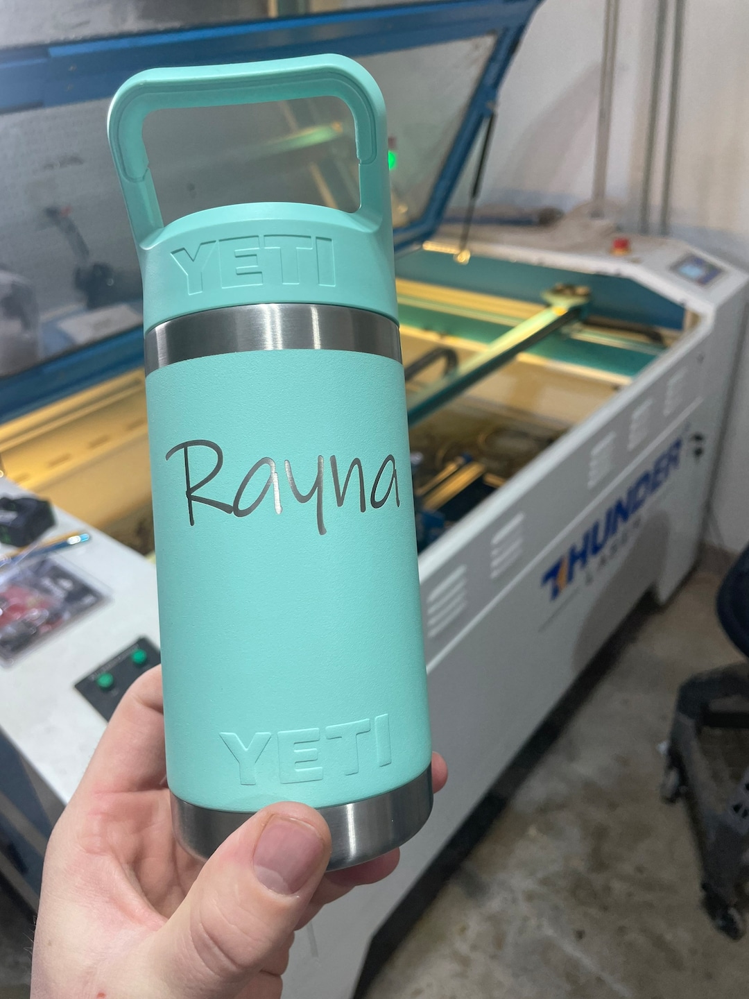 Personalized Kids Yeti - Children’s Water Bottle - Custom Logo Tumbler ...