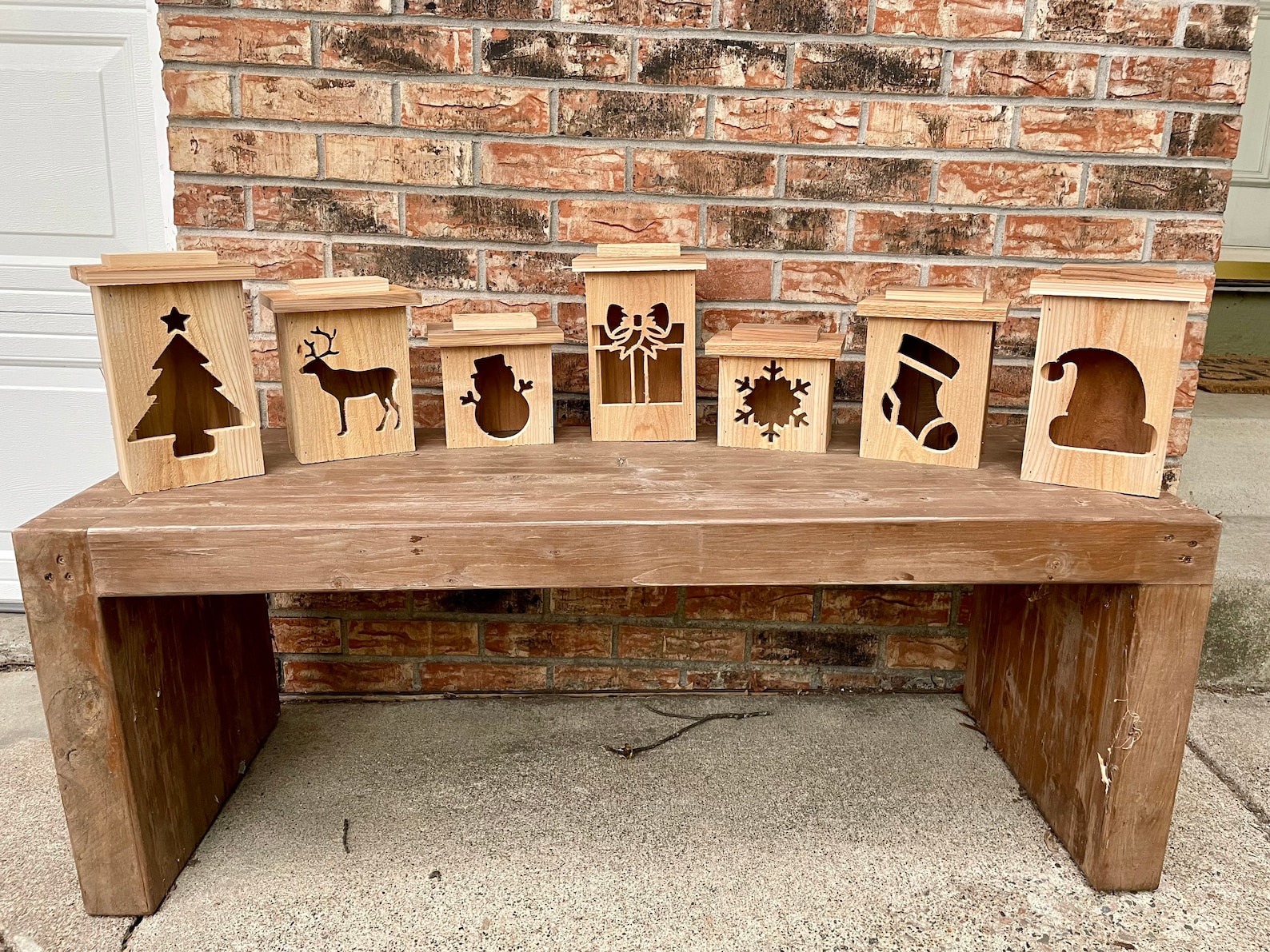 Christmas Lantern CNC Files - Set of 7 Made for Cedar Fence Pickets ...