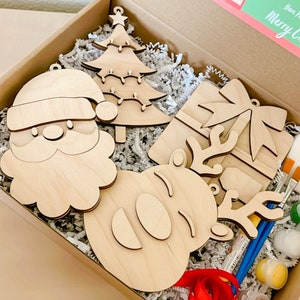 Christmas Craft Kit - Painting Kit - DIY - Christmas Daycare Activity ...
