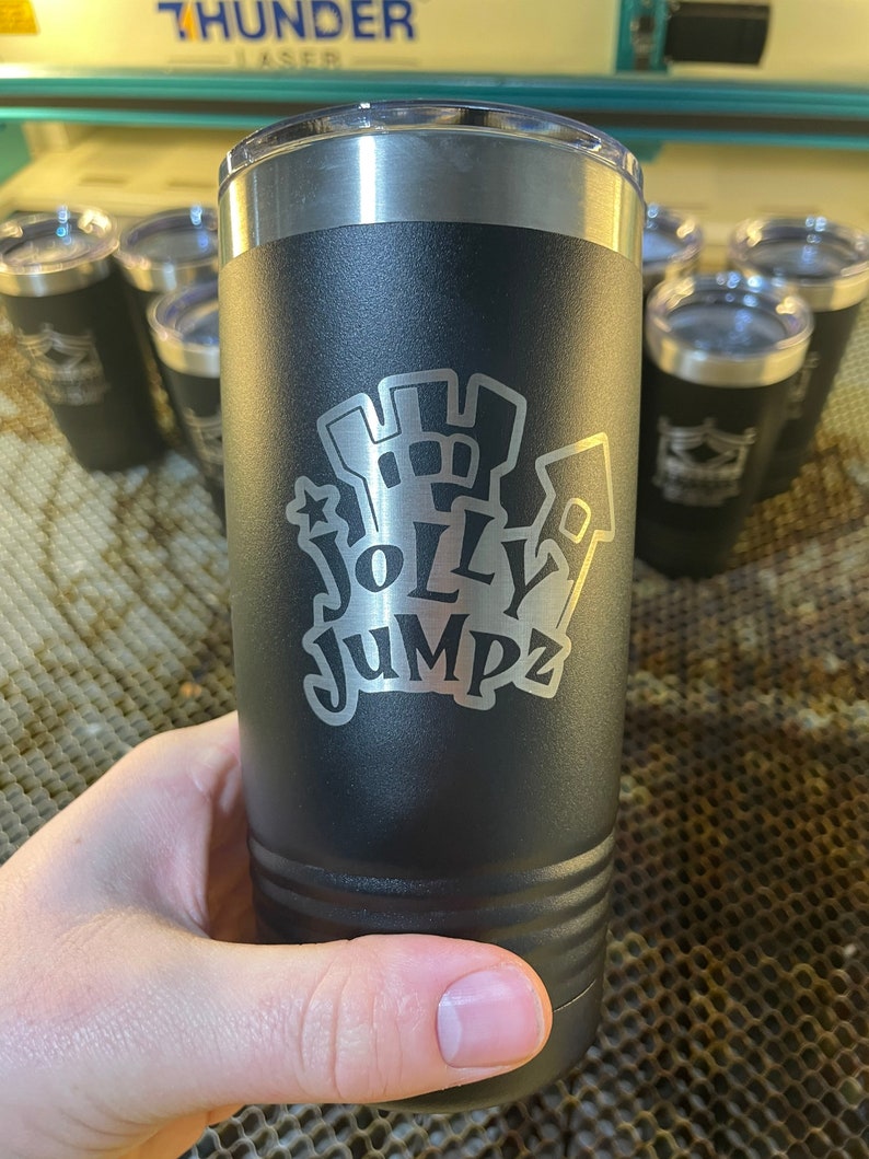 Set of 12 Business Logo Tumblers Custom Logo Client - Etsy