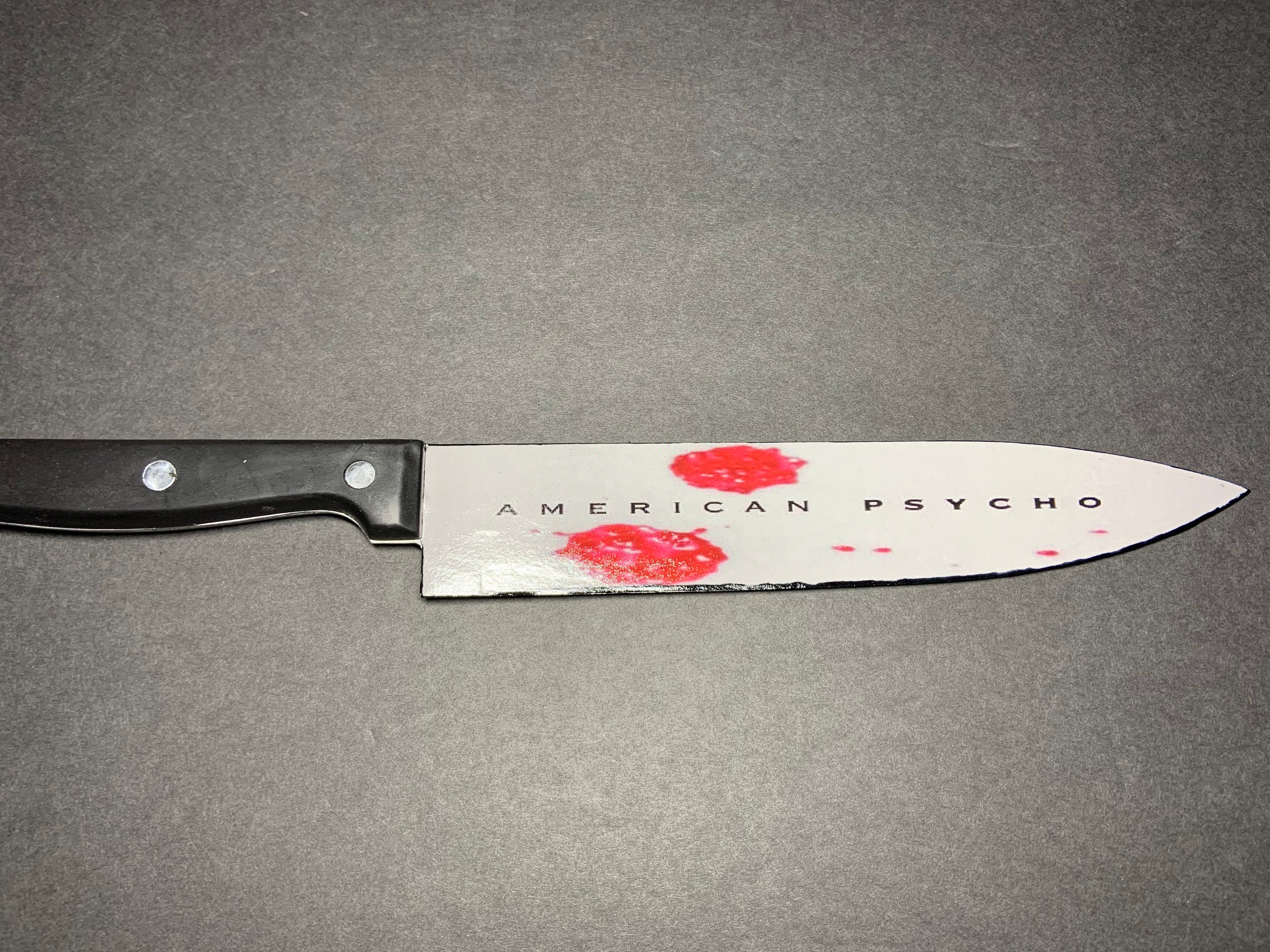 American Psycho Patrick Bateman Horror Kitchen Knife - Etsy