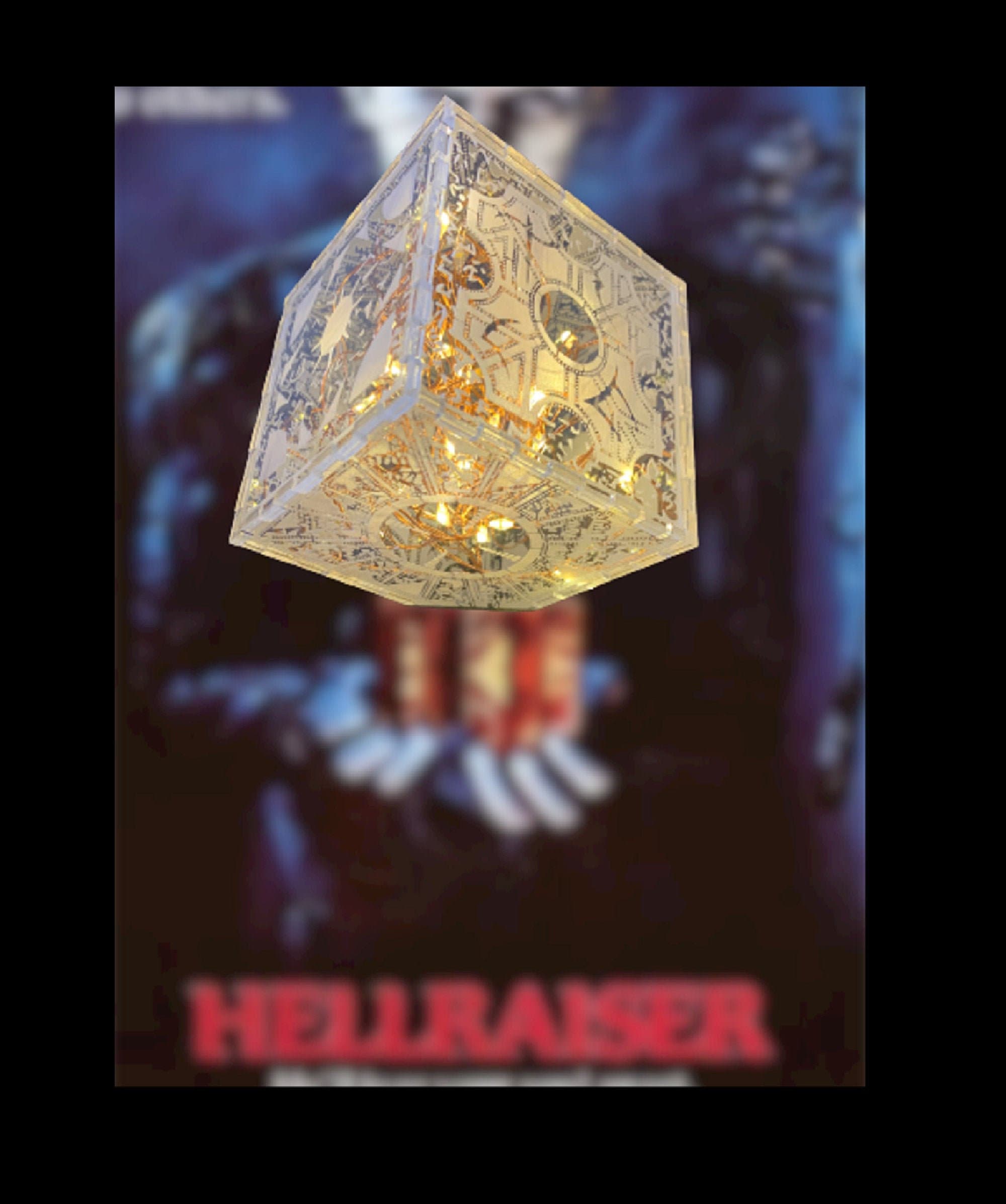 Collectibles Hellraiser Pinhead Night Light Laser Engraved Art ...