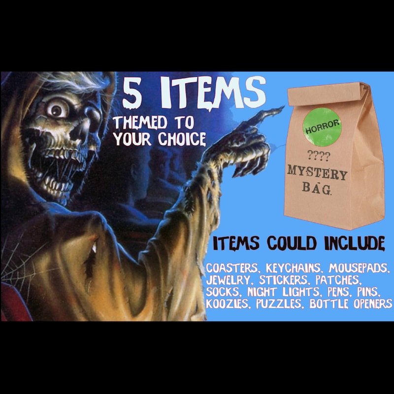 Horror Themes Gift Box - 60+ Gift Ideas for 2025
