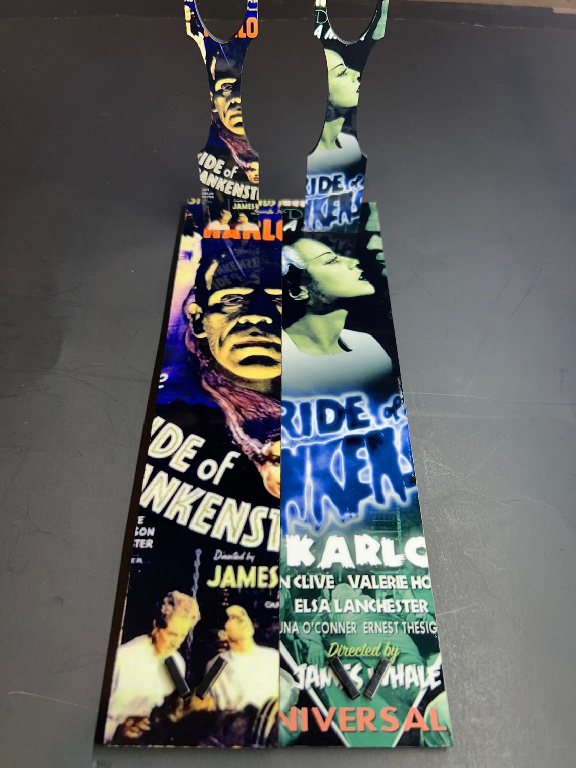 Bride of Frankenstein Horror Kitchen 2 Knife Set With/without Laser ...