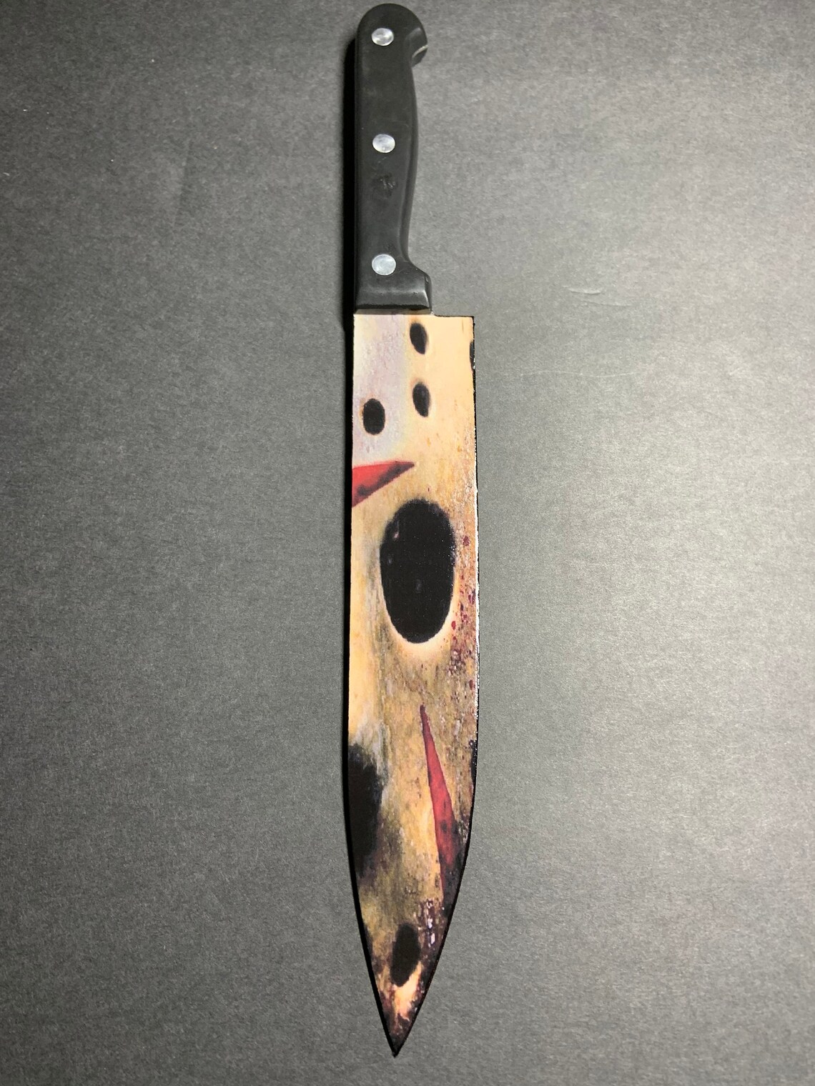Friday the 13th Jason Voorhees Kitchen Knife With/without Sublimated Stand - Etsy