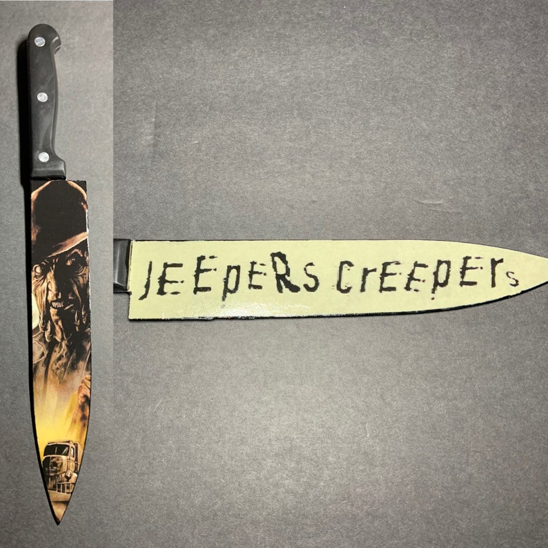Jeepers Creepers 2001 Knife With/without Sublimated Stand - Etsy