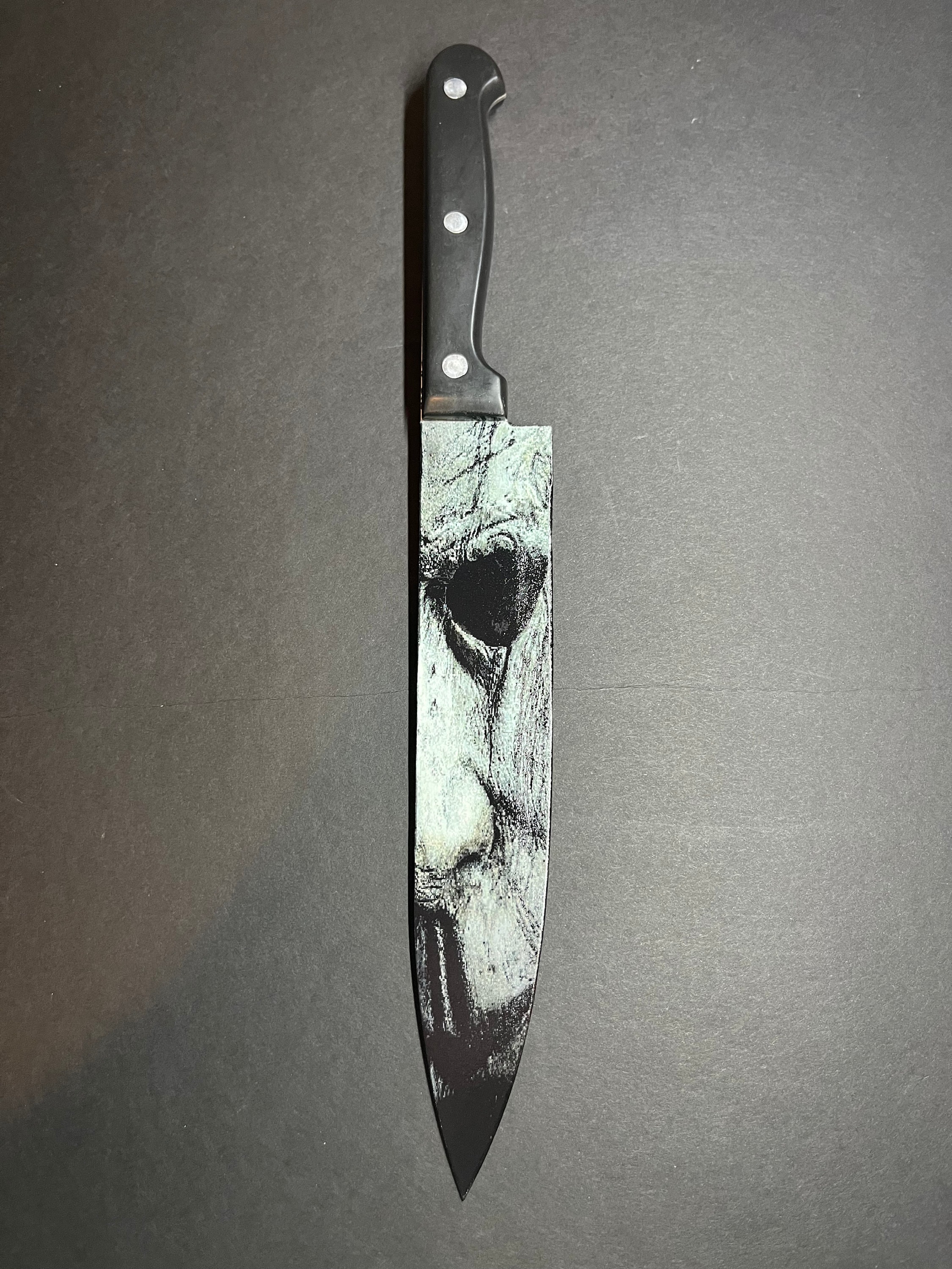 Michael Myers 2018 Kitchen Knife With/without Sublimated Stand - Etsy