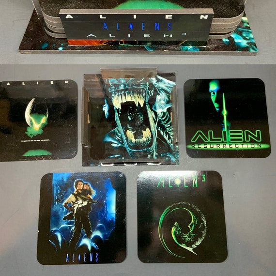 Aliens Sublimated 4 Piece Set Coasters cork | Etsy