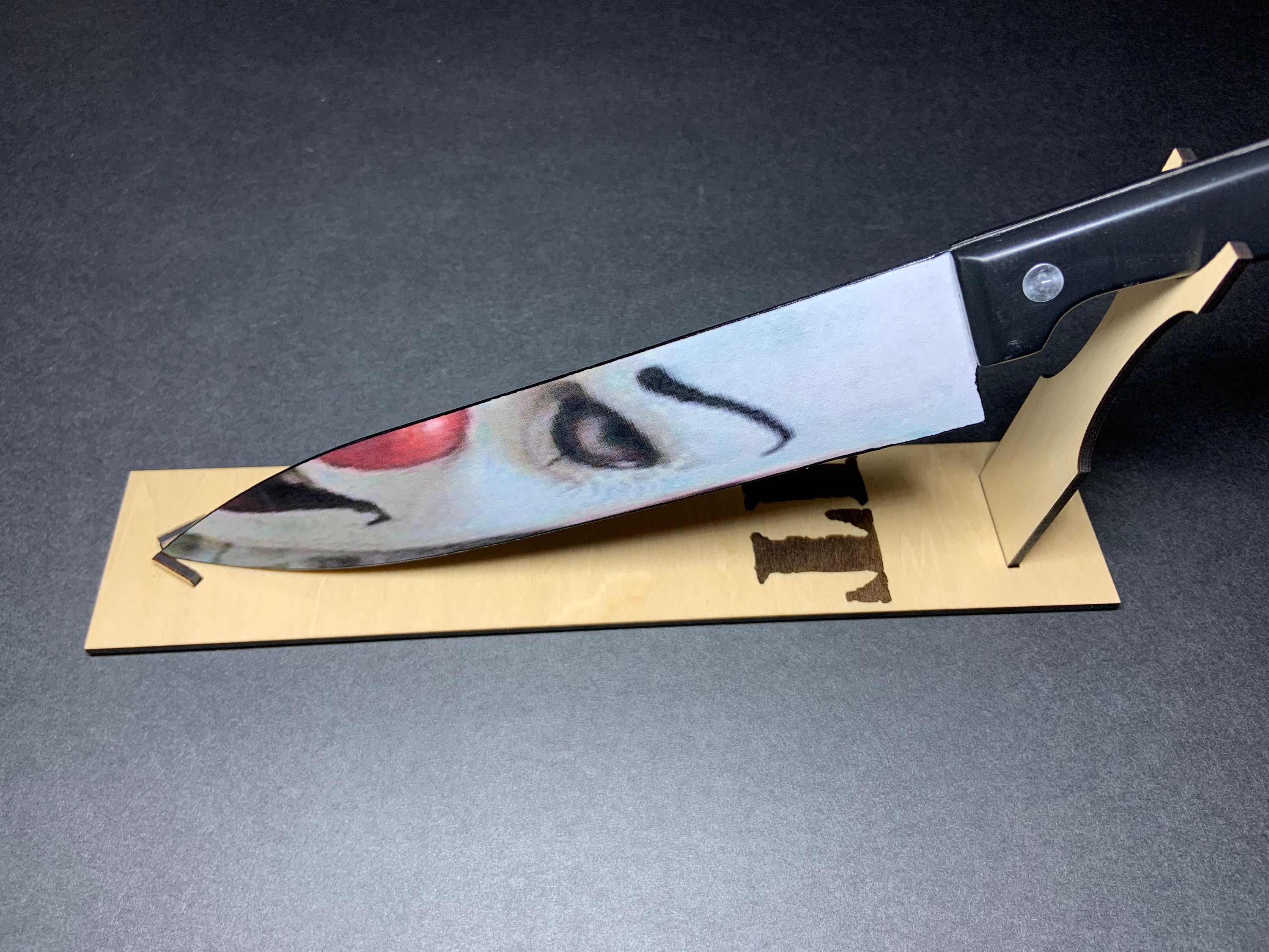 IT 1990 Penny Wise Stephen King Knife With/Without Laser | Etsy