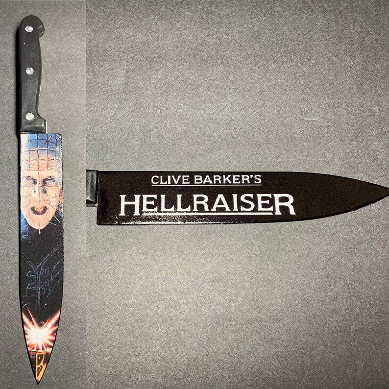 Hellraiser 1987 Pin Head Clive Barker Kitchen Knife With/without Laser ...