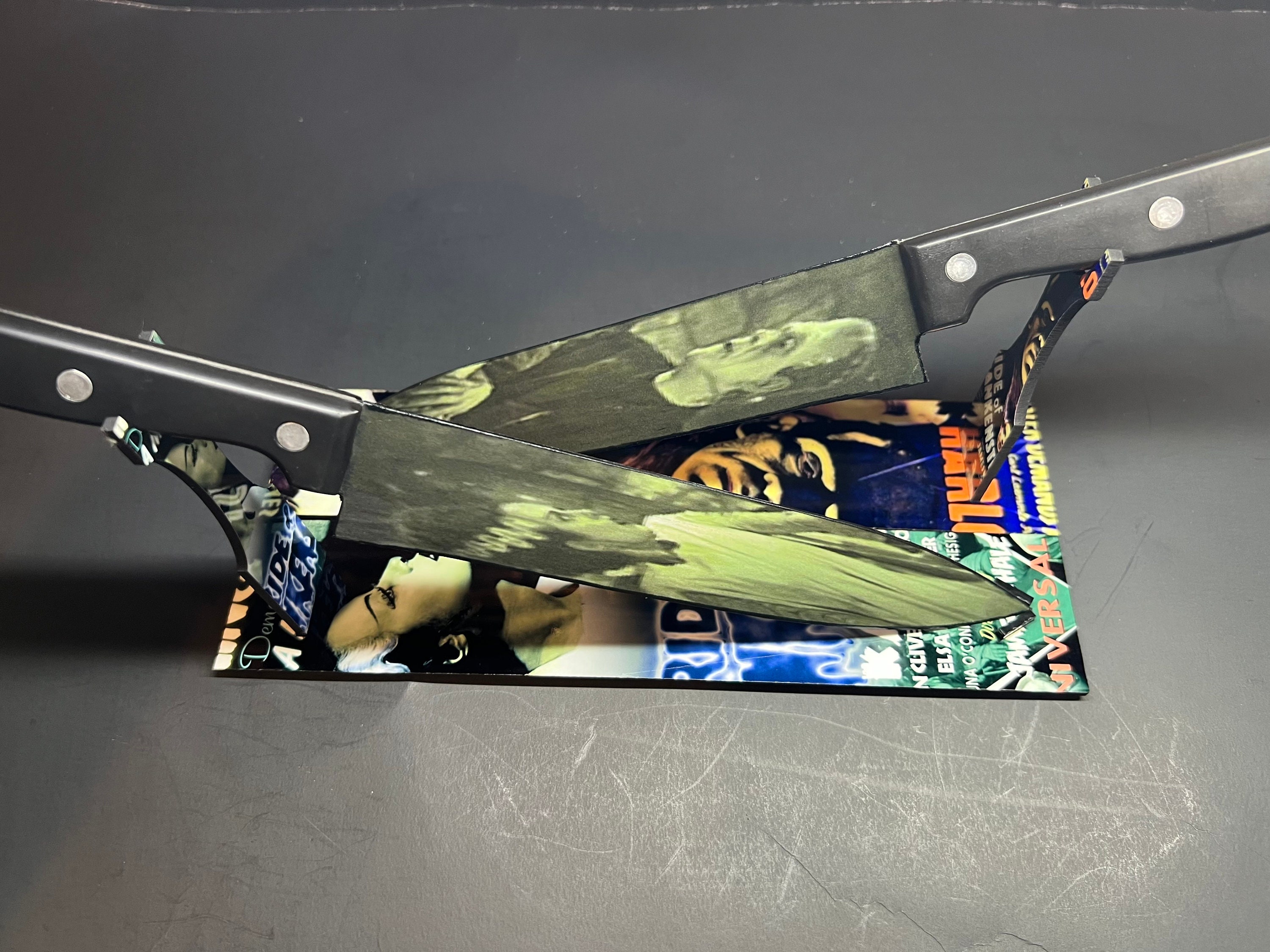 Bride of Frankenstein Horror Kitchen 2 Knife Set With/without Laser ...