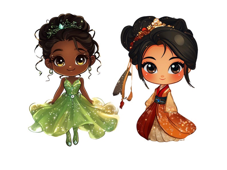 Cartoons Princess, Princess Clipart, Fairy Tale Princess, Wall Art ...