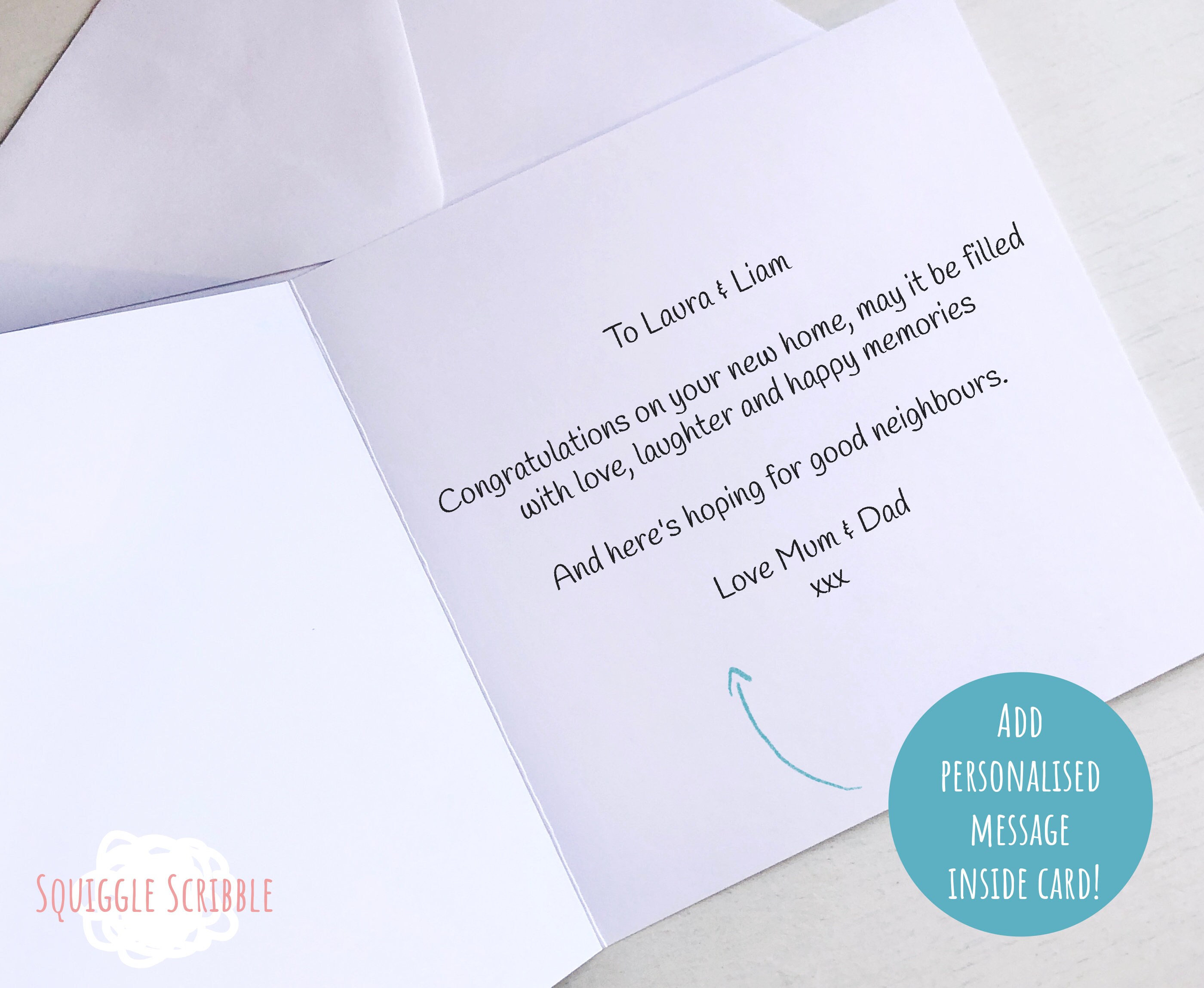 Personalised Paper Cut New Home Card // Moving Home // | Etsy UK