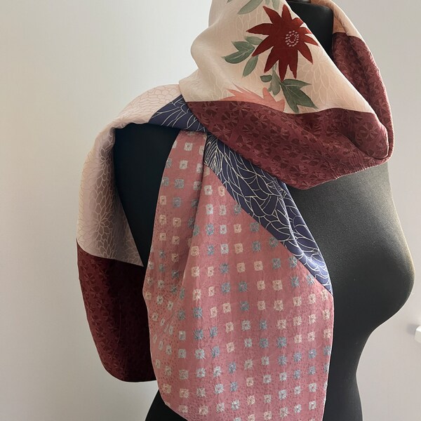 Upcycled Scarf - Etsy