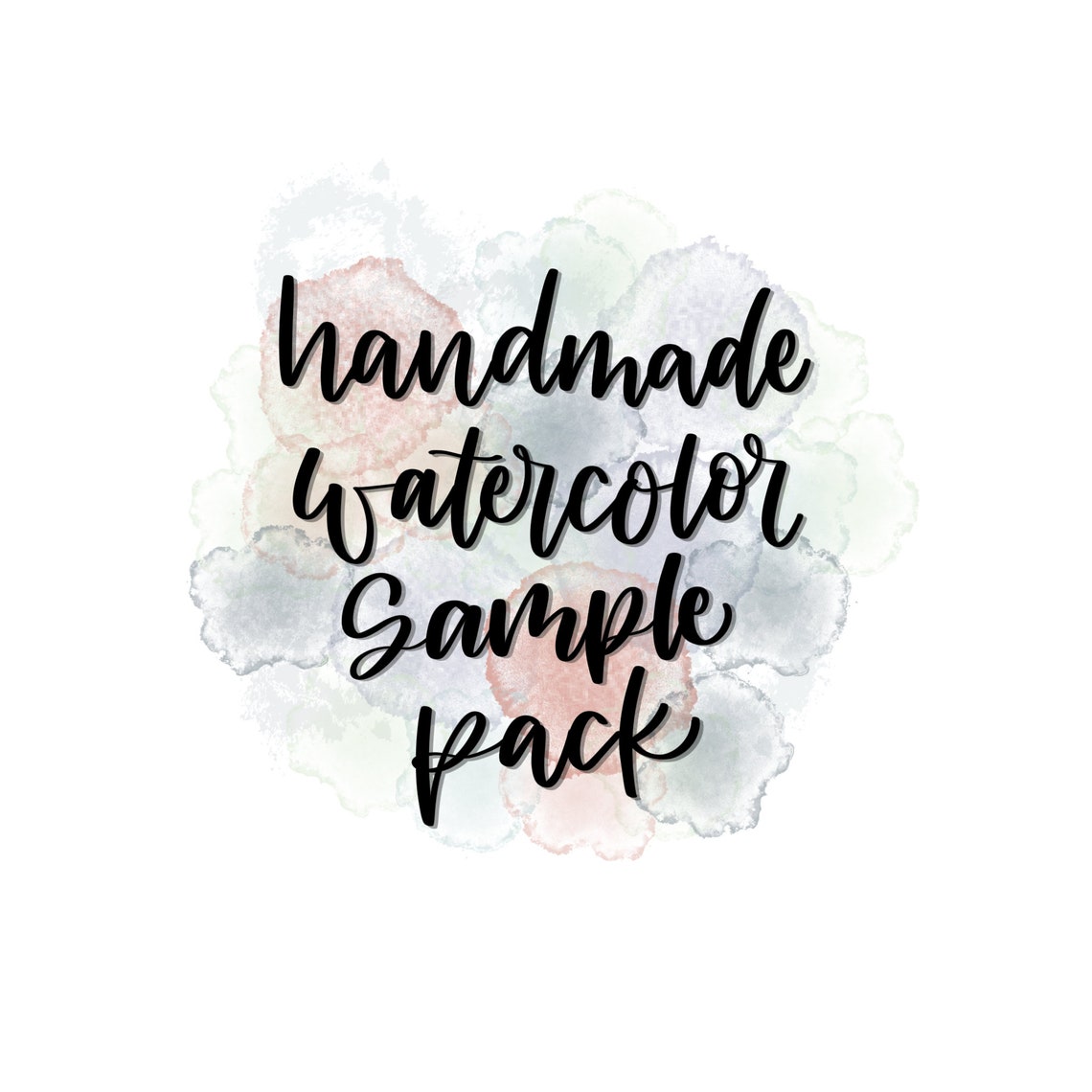 Handmade Watercolor Sample Pack - Etsy