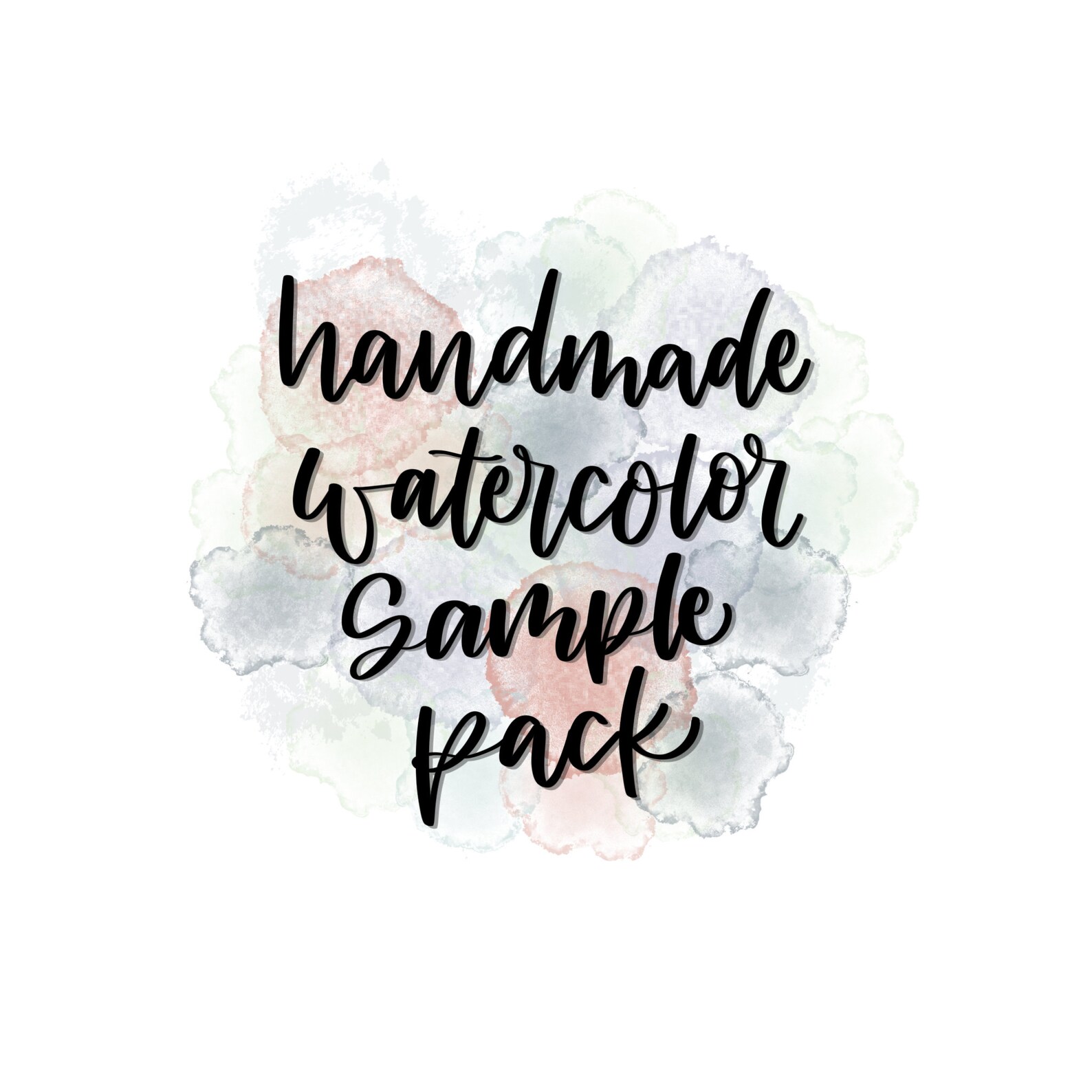 Handmade Watercolor Sample Pack - Etsy