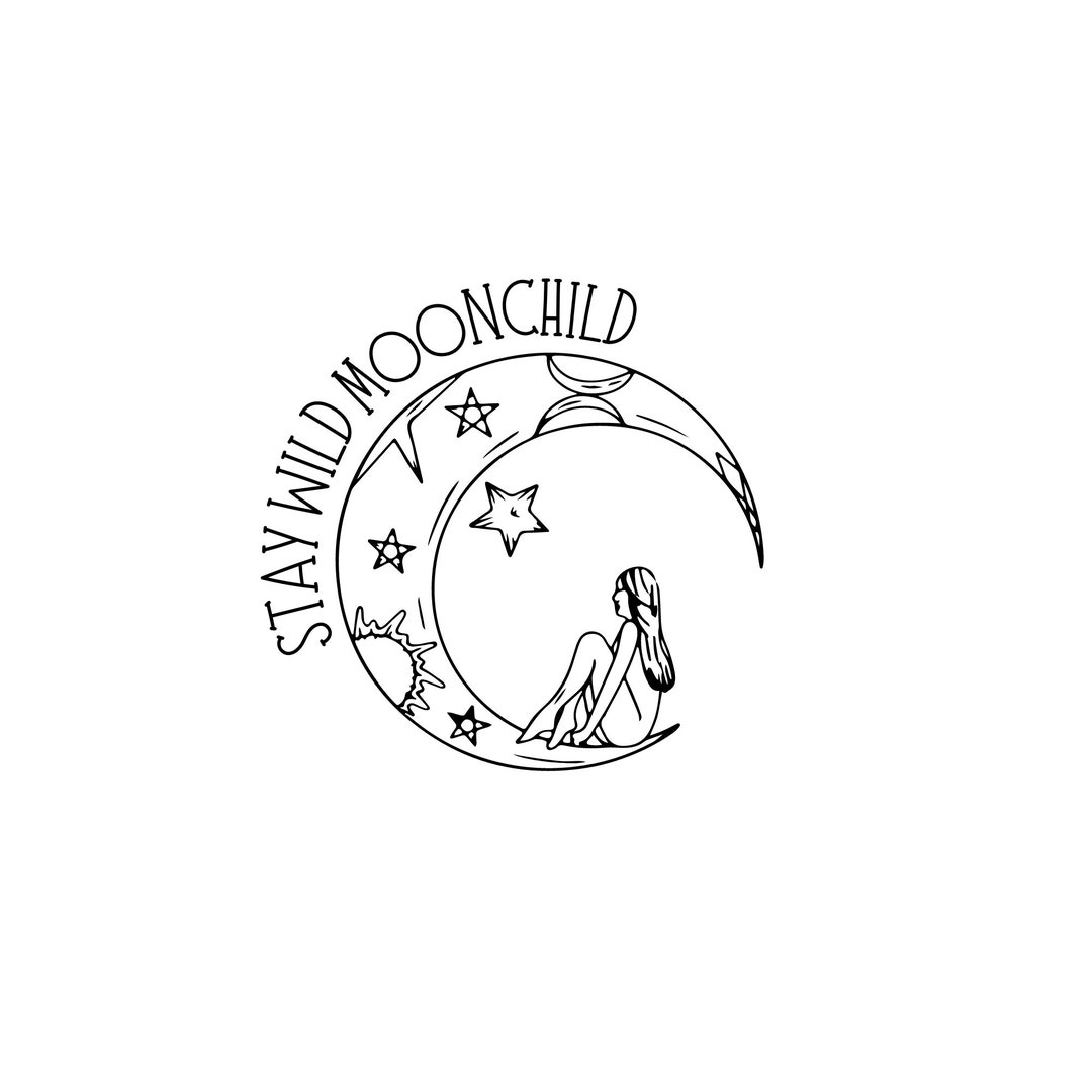 Stay Wild Moonchild SVG - Etsy