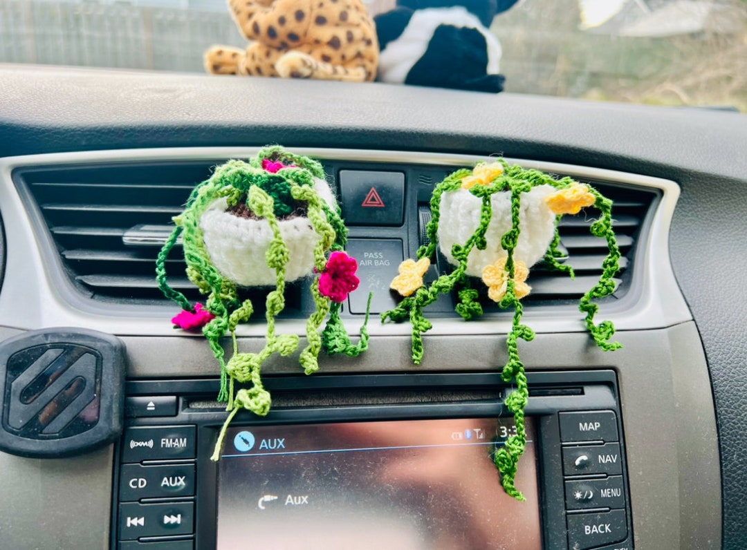 Aromiclip Crochet Air Vent Clips - Etsy
