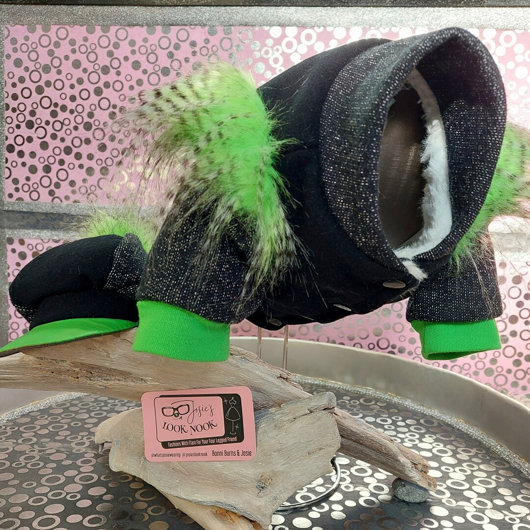 The BOMB Jacket Set 'groovey Grinch ' - Etsy