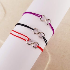 Infinity Symbol Bracelet Gold Plated Charm Bracelet Bff - Etsy