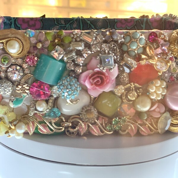 Jeweled Trinket Box - Etsy