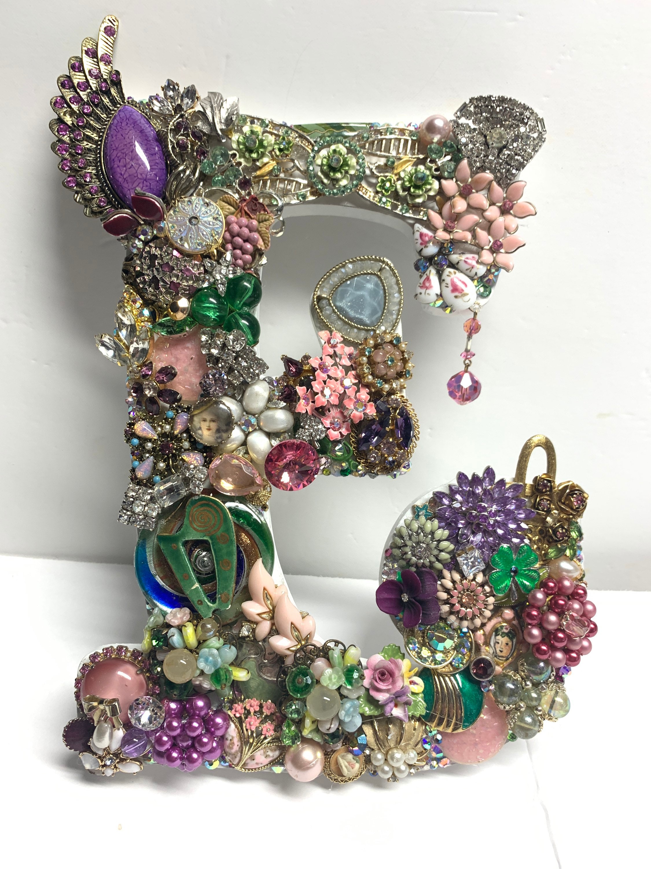 A Jeweled Gold Letters