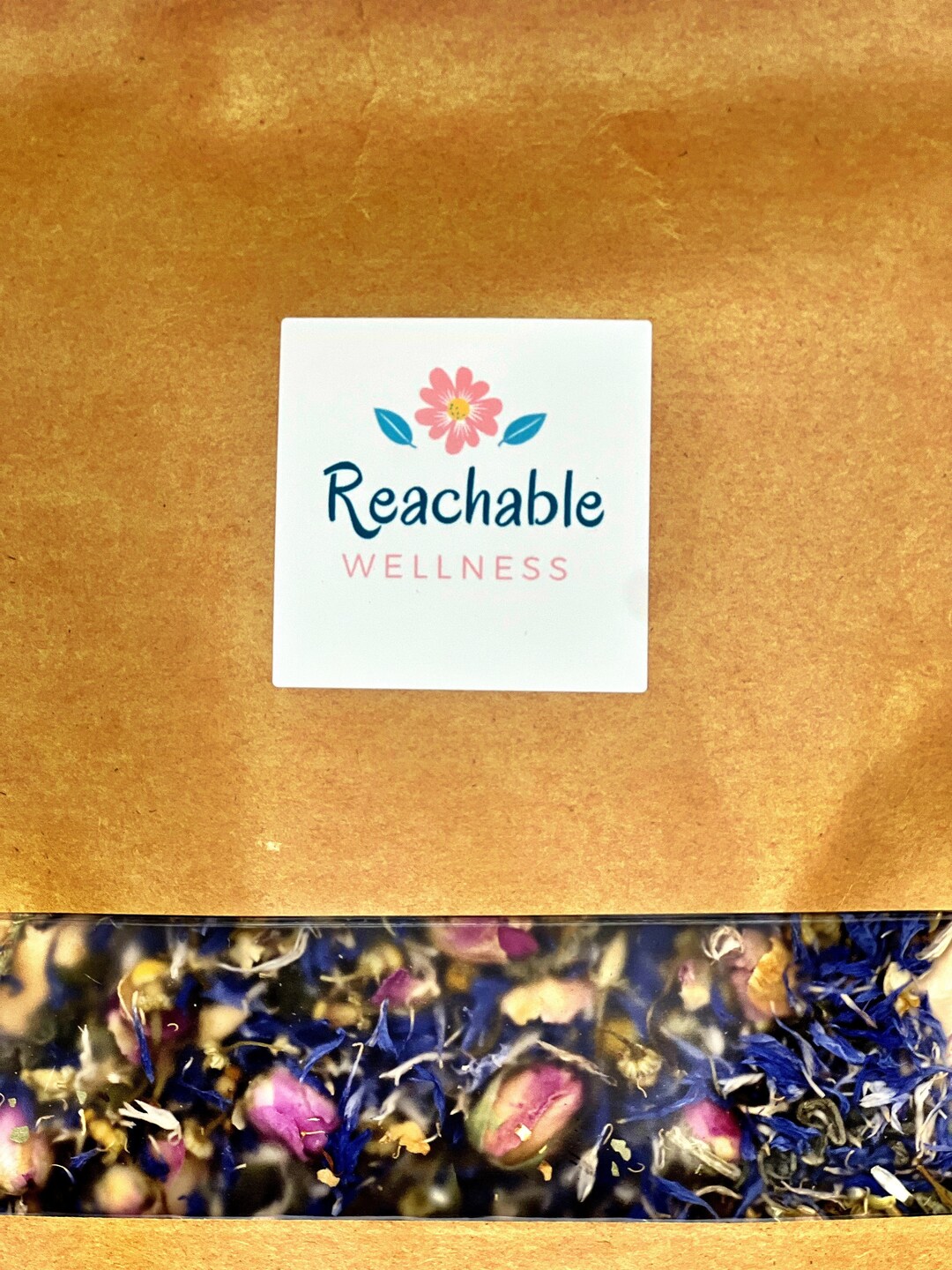 Organic White Lavender Rose Tea, Tea Blend, White Tea, Green Tea ...