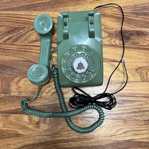 Vintage Western Electric Bell System Green Rotary Dial Telephone, WORKS ...
