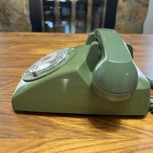 Vintage Western Electric Bell System Green Rotary Dial Telephone, WORKS ...
