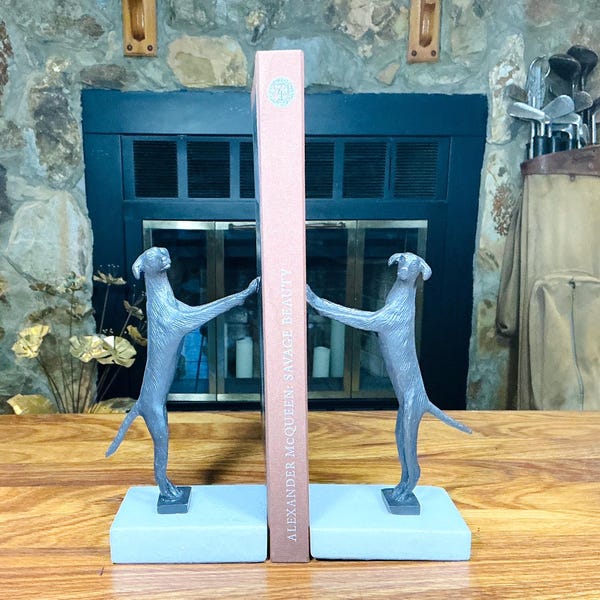 Dog Bookends - Etsy