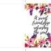 Best Friend Printable Card Sweet Friendship Greeting Card - Etsy