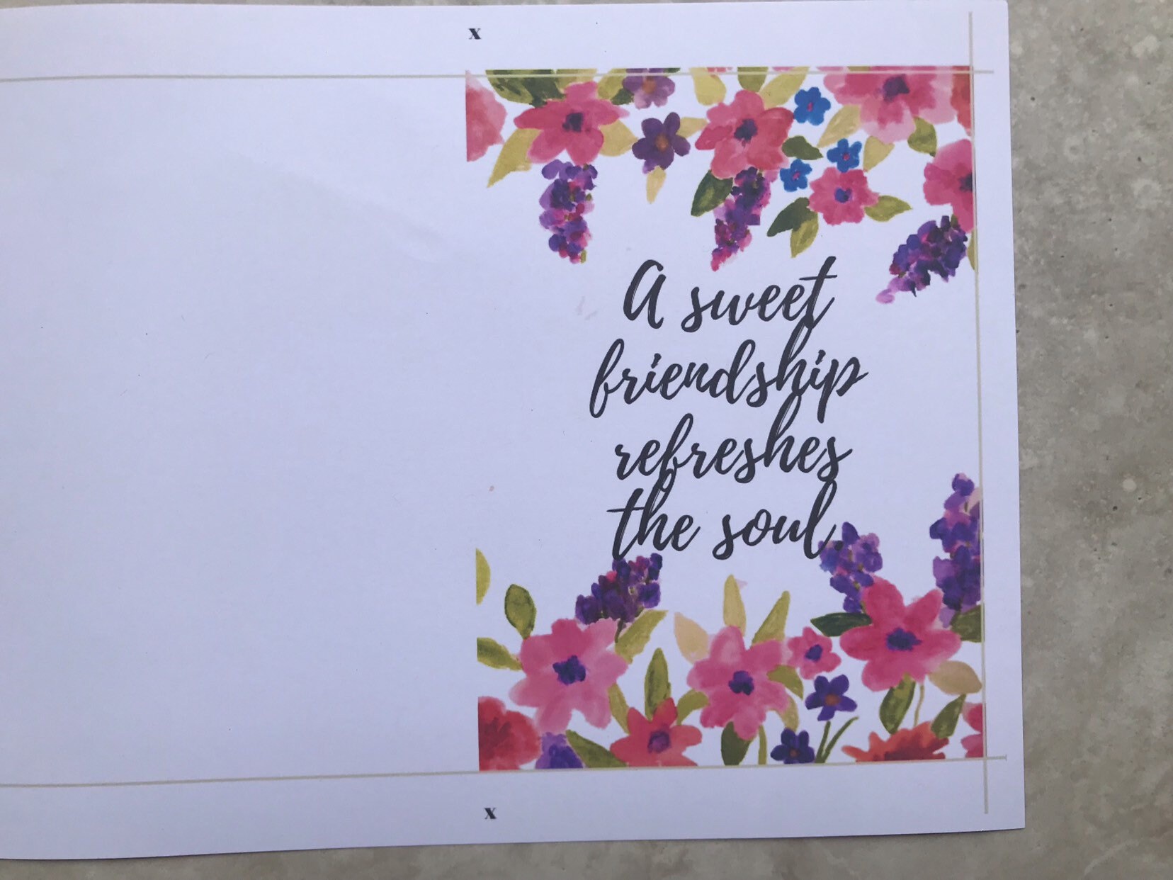 Best Friend Printable Card Sweet Friendship Greeting Card Etsy Best Friend Printable Card Sweet Friendship Greeting Card Etsy