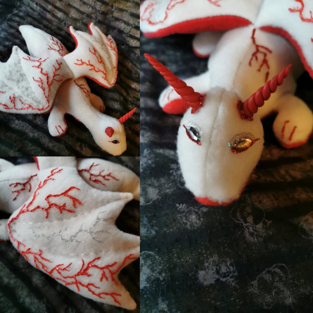 Cuddly Dragon in Desired Colors - Etsy