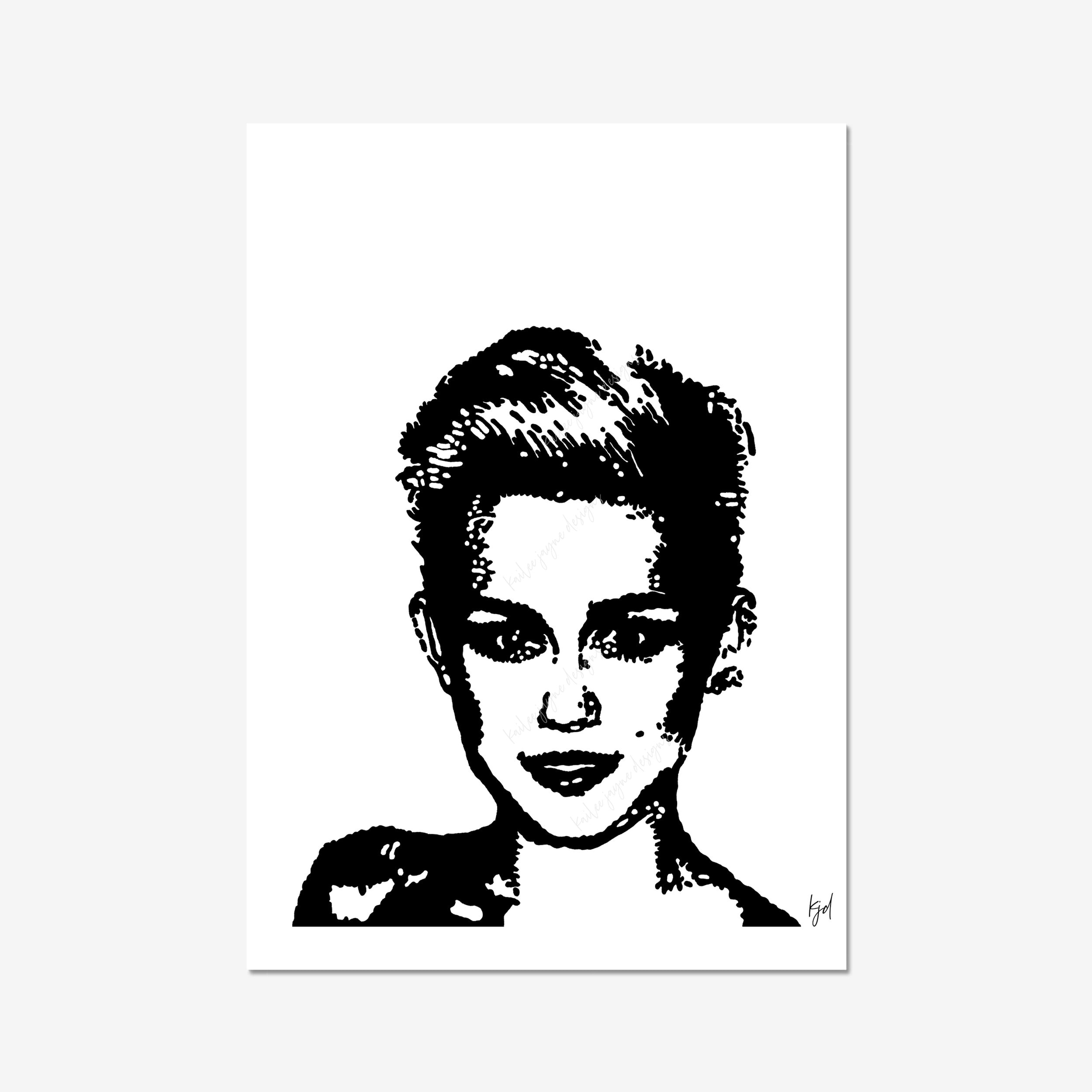 Miley Cyrus Drawing Step By Step