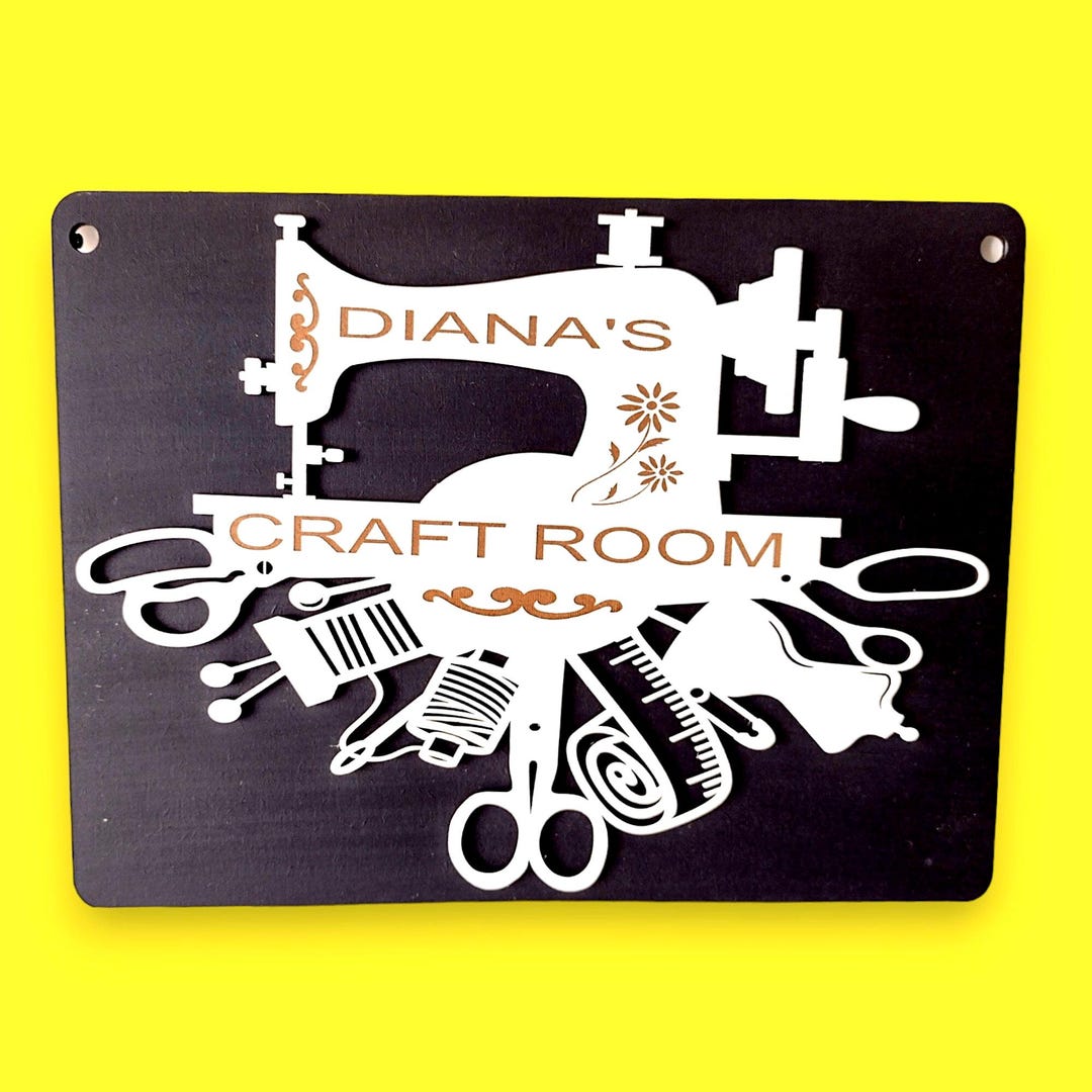 Unique Custom Craft Sign for Sewing Room Décor and Gifts - Etsy