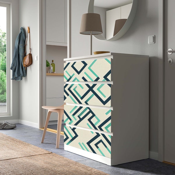 Malm Dresser Decal - Etsy