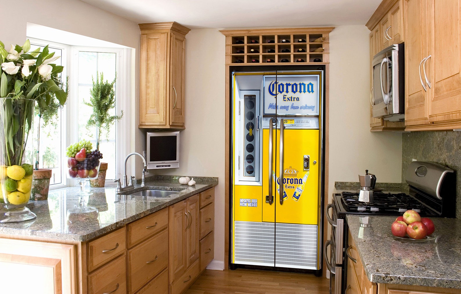 Vending Machine Corona Extra Door Mural Yellow Fridge Decal - Etsy