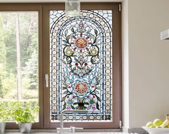 Moroccan Privacy Window Film Etched Glass Film Frosted Decal - Etsy