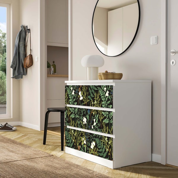 Malm Dresser Decal - Etsy