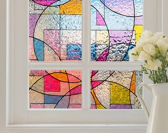 Moroccan Privacy Window Film Etched Glass Film Frosted Decal - Etsy