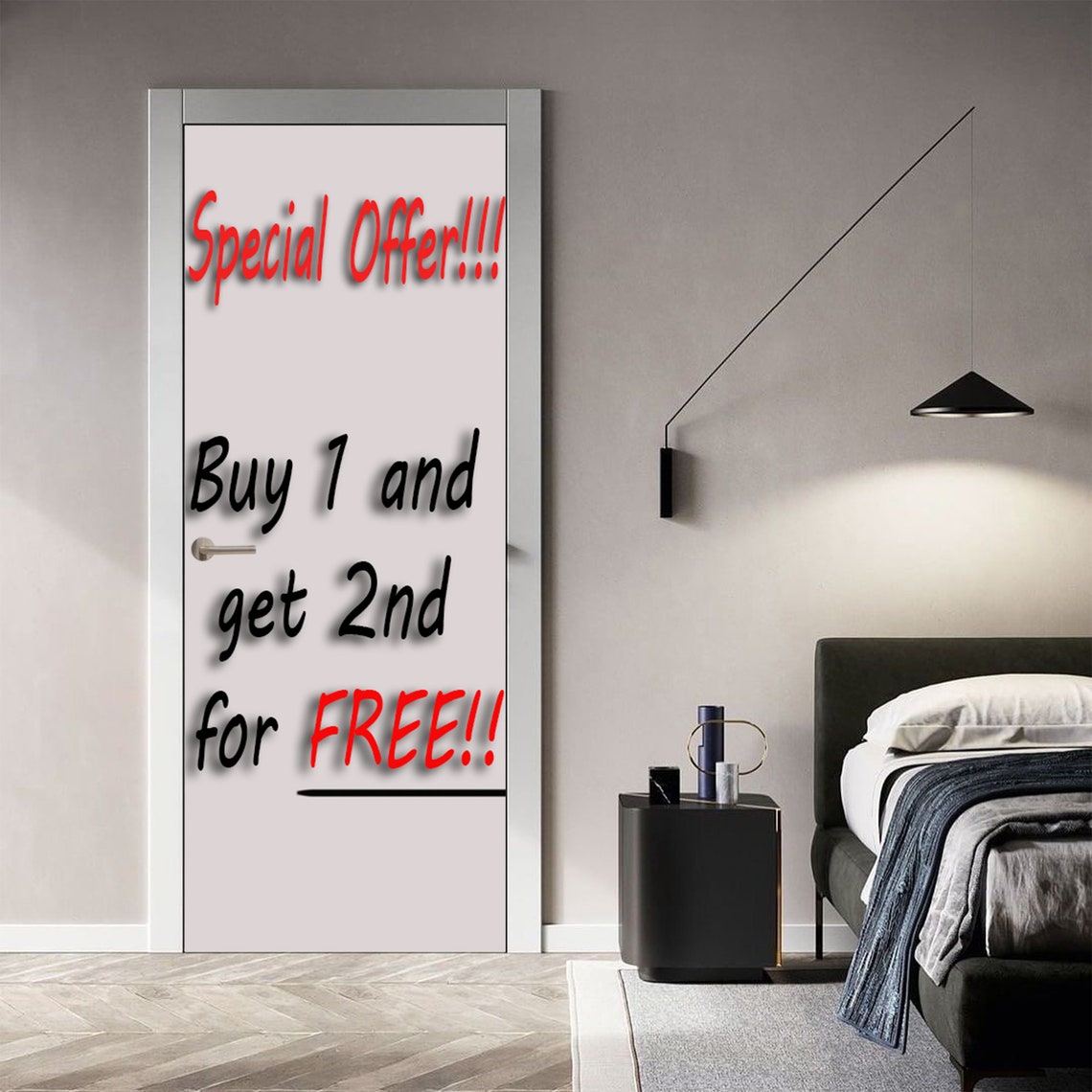 Door Mural Beer Safe Decal Fridge Door wrap Kitchen Logo door | Etsy