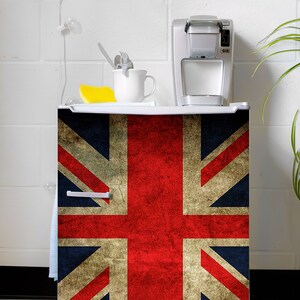 United Kingdom UK Union Jack Fridge Decal, Peel & Stick Refrigerator ...