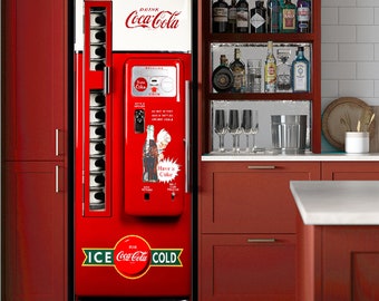 Coca Cola Fridge Wrap - Etsy