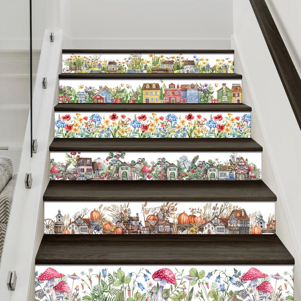 Stair Riser Decals - Etsy