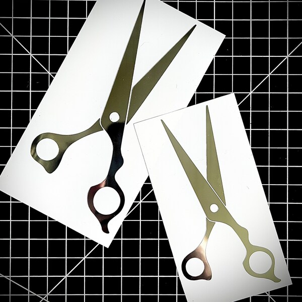 Scissor Decal - Etsy