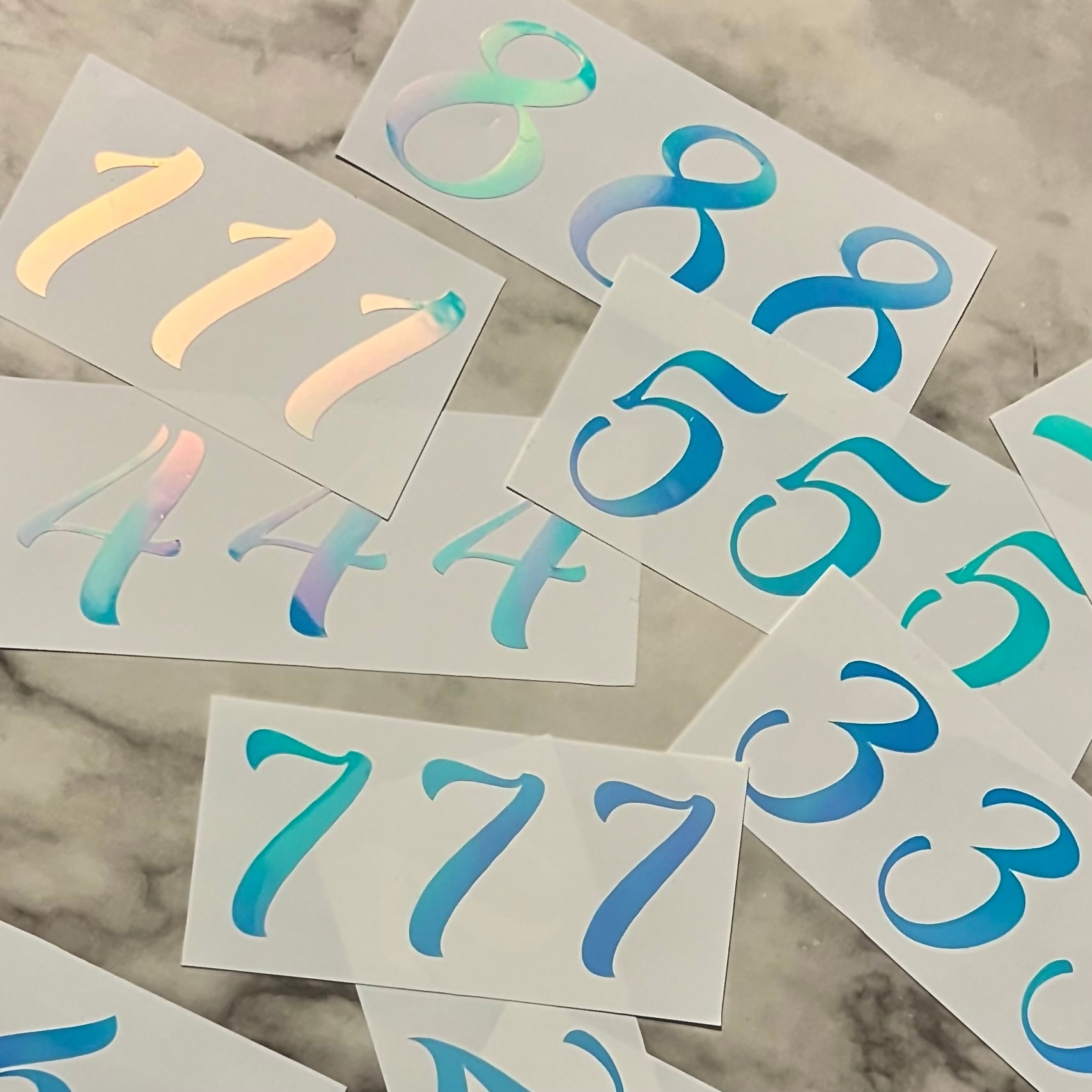 Angel Number Vinyl Decals Bumper Stickers Car Accessories - Etsy