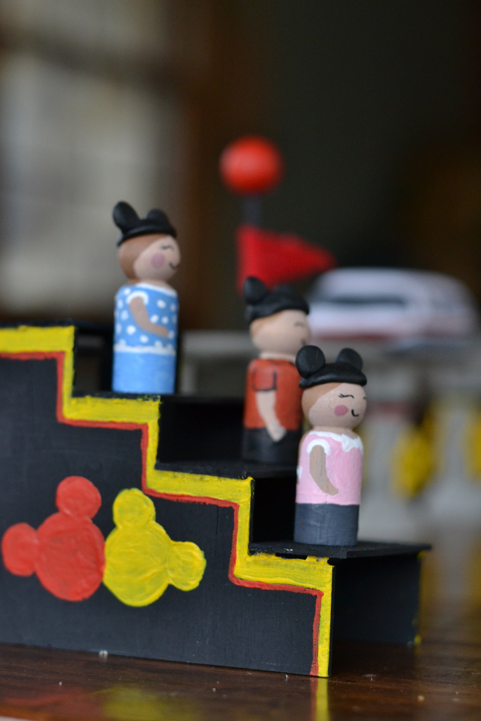 Disney Vacation Countdown, Wood Monorail, With Stops and Drawstring ...