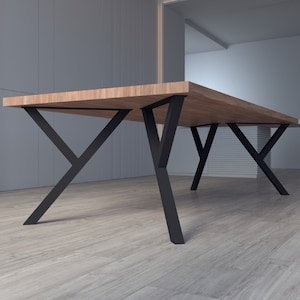 Y Shaped Metal Legs, 4 Pcs Table Legs - Etsy